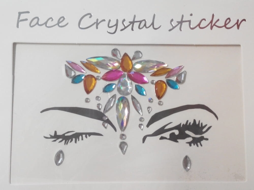 Face Crystal sticker Gem Jewelry LS1016