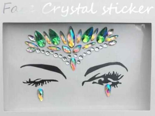 Face Crystal sticker Gem Jewelry LS1011