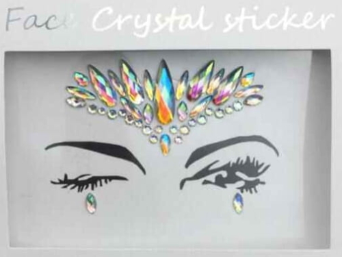 Face Crystal sticker Gem Jewelry LS1005